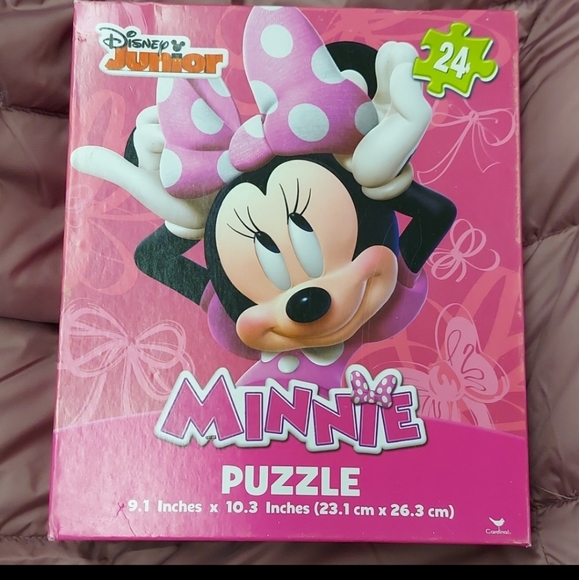 Disney | Toys | Disney Minnie Mouse Puzzle 24pcs | Poshmark